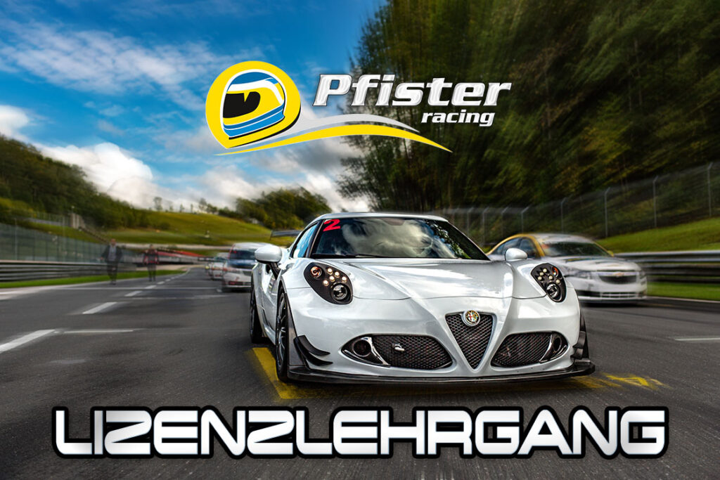 Pfister Racing GmbH – Einstieg in den Motorsport durch unser Team.